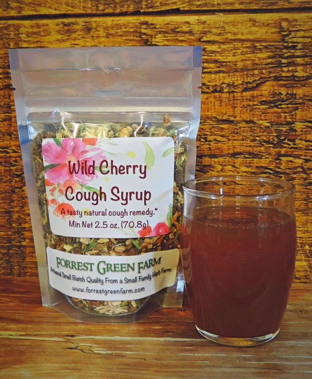 Wild Cherry Cough Syrup Kit – Forrest Green Farm