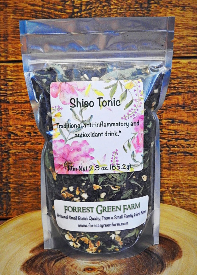 Shiso Tonic Tea – Forrest Green Farm
