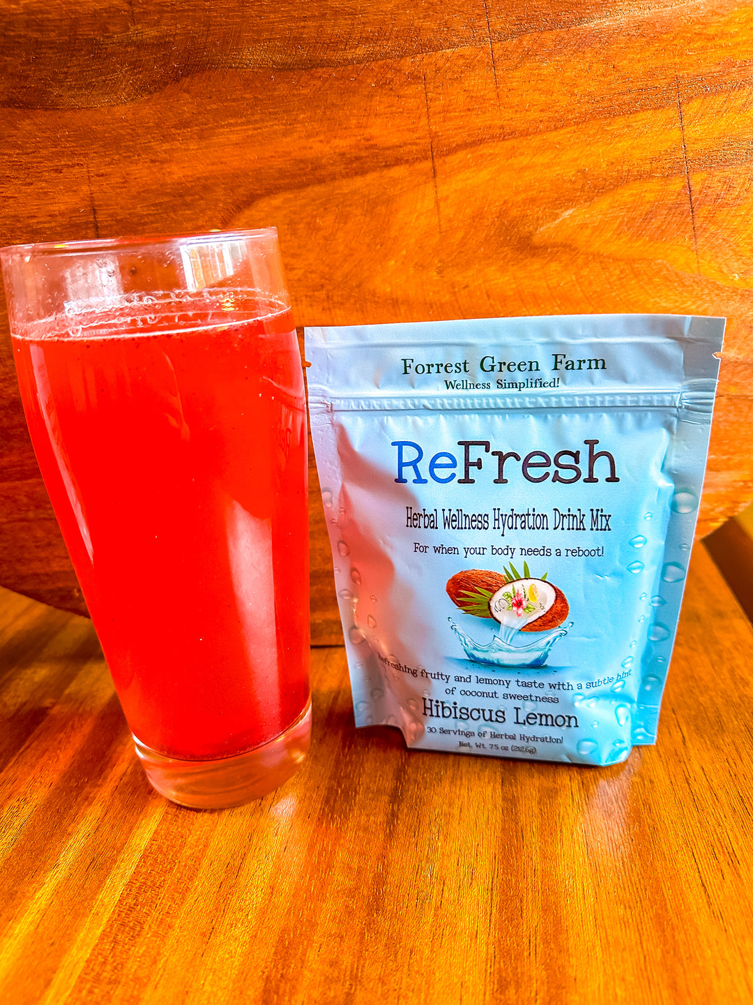 ReFresh Herbal Wellness Hydration Electrolyte Drink Mix – Forrest Green ...