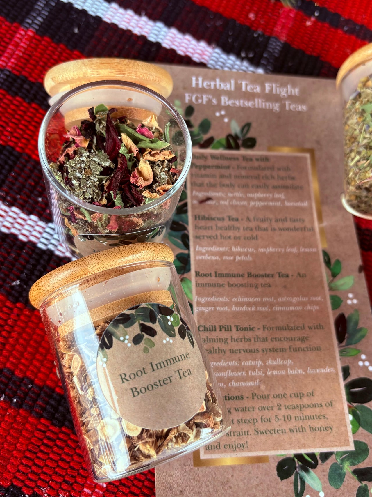 Herbal Tea Flight - FGF's Bestselling Teas – Forrest Green Farm